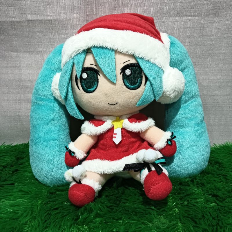 Jual NEW HATSUNE MIKU SANTA COSTUME PLUSH ANIME | Shopee Indonesia