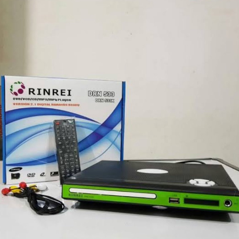 Jual DVD VCD CD MP3 MP4 Player Digital Karaoke RINREI OPTIK SAMSUNG DVD ...