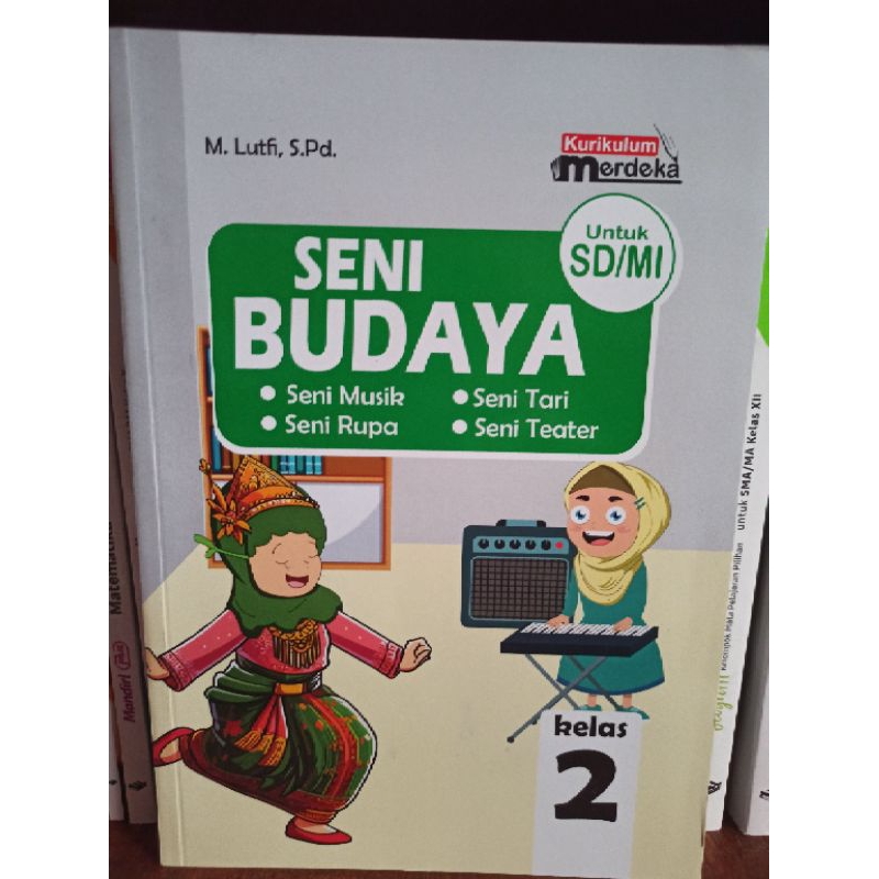 Jual BUKU SENI BUDAYA KELAS 2 SD KURIKULUM MERDEKA | Shopee Indonesia