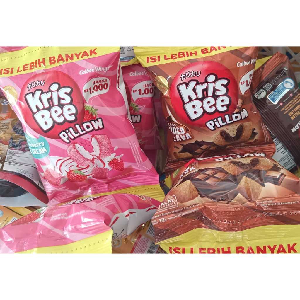 Jual Snack Kris Bee Pillow | Varian Rasa | Shopee Indonesia