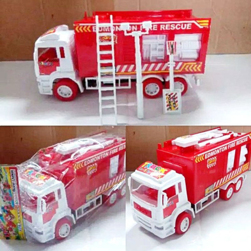 Jual Mainan Edukasi Mobil Pemadam Kebakaran Fire Resque Produk Lokal ...