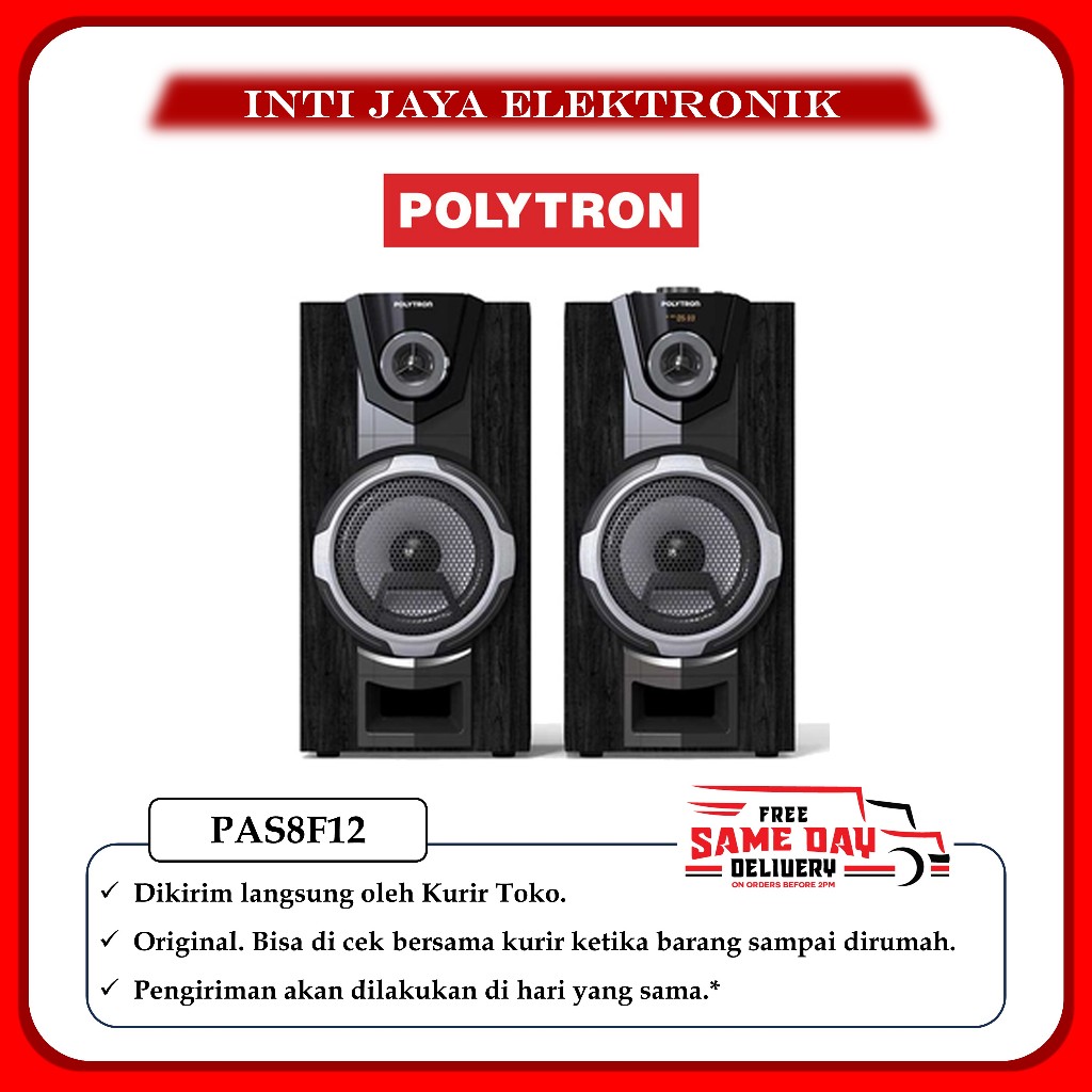 Jual Speaker Polytron Active Speaker Pas8f12 Garansi Resmi Shopee