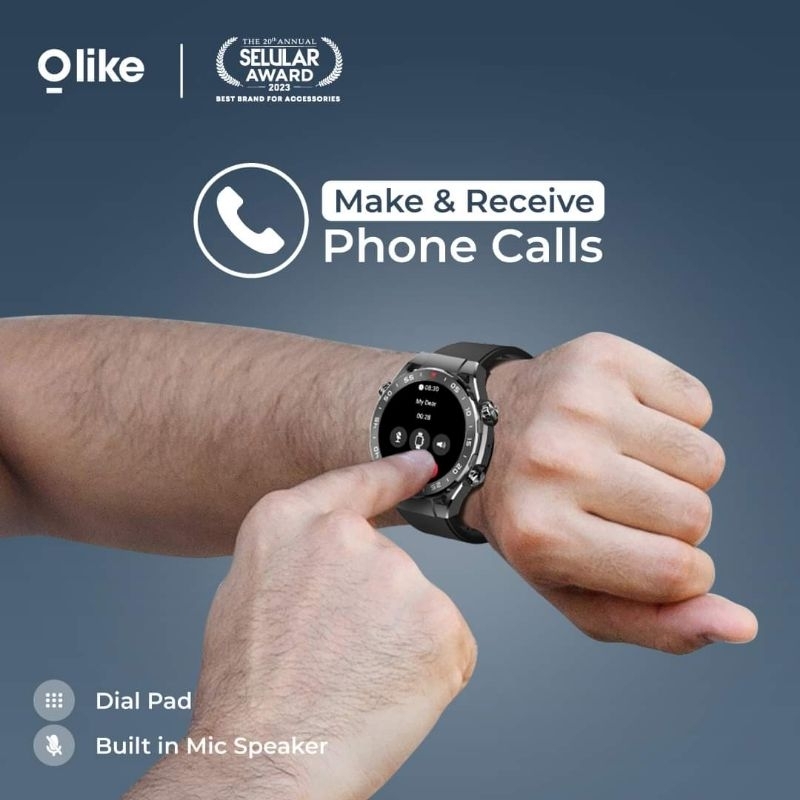 Jual Olike FM01 Atlas Smartwatch Waterproof IP68 Health Monitoring Bluetooth Calling Jam tangan ...