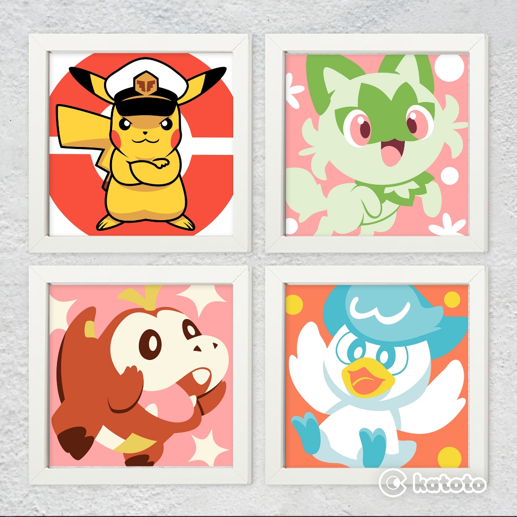 Jual Pokemon Paint By Number Painting By Numbers Kit Akrilik Painting ...