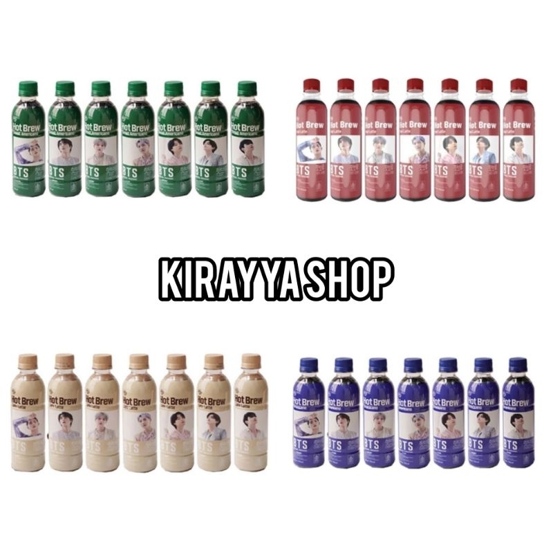 Jual BTS COFFEE HOT BREW 350ML ALL VARIAN HOT PROMOO / RTD KOPI BTS PROMO PALING MURAH LIMITED ...