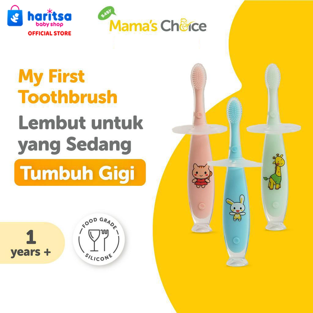 Jual Sikat Gigi Anak 1 Tahun - 3 Tahun | Mama's Choice My First ...