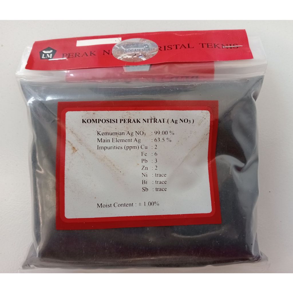 Jual Perak Nitrat Silver Nitrate ANTAM Terbaik | Shopee Indonesia