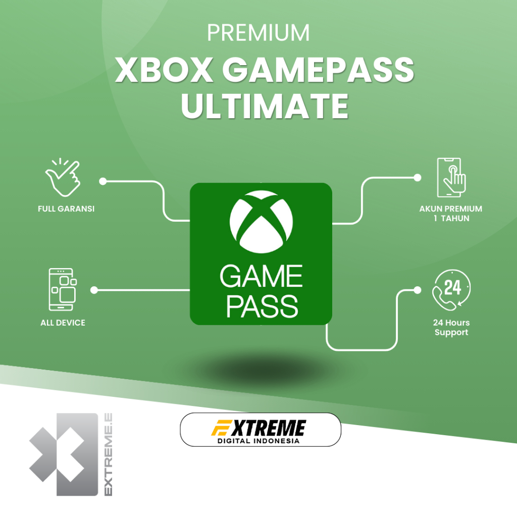 Jual Xbox GamePass Premium 1 Tahun Full Garansi (Toko Buka 24 Jam ...