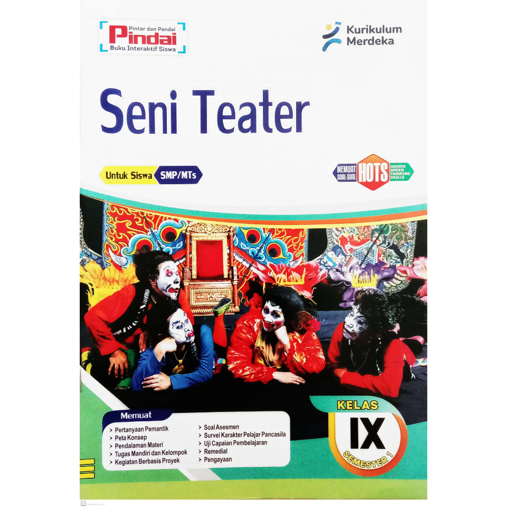 Jual Buku LKS Seni Teater Kelas 9 SMP/MTs Semester 1 Kurikulum Merdeka | Shopee Indonesia
