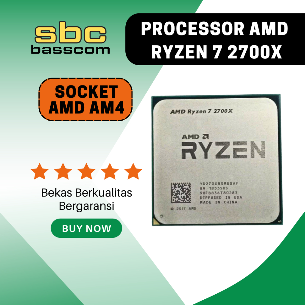 Jual Processor Amd Ryzen 7 Series - Ryzen 7 2700X | Shopee Indonesia
