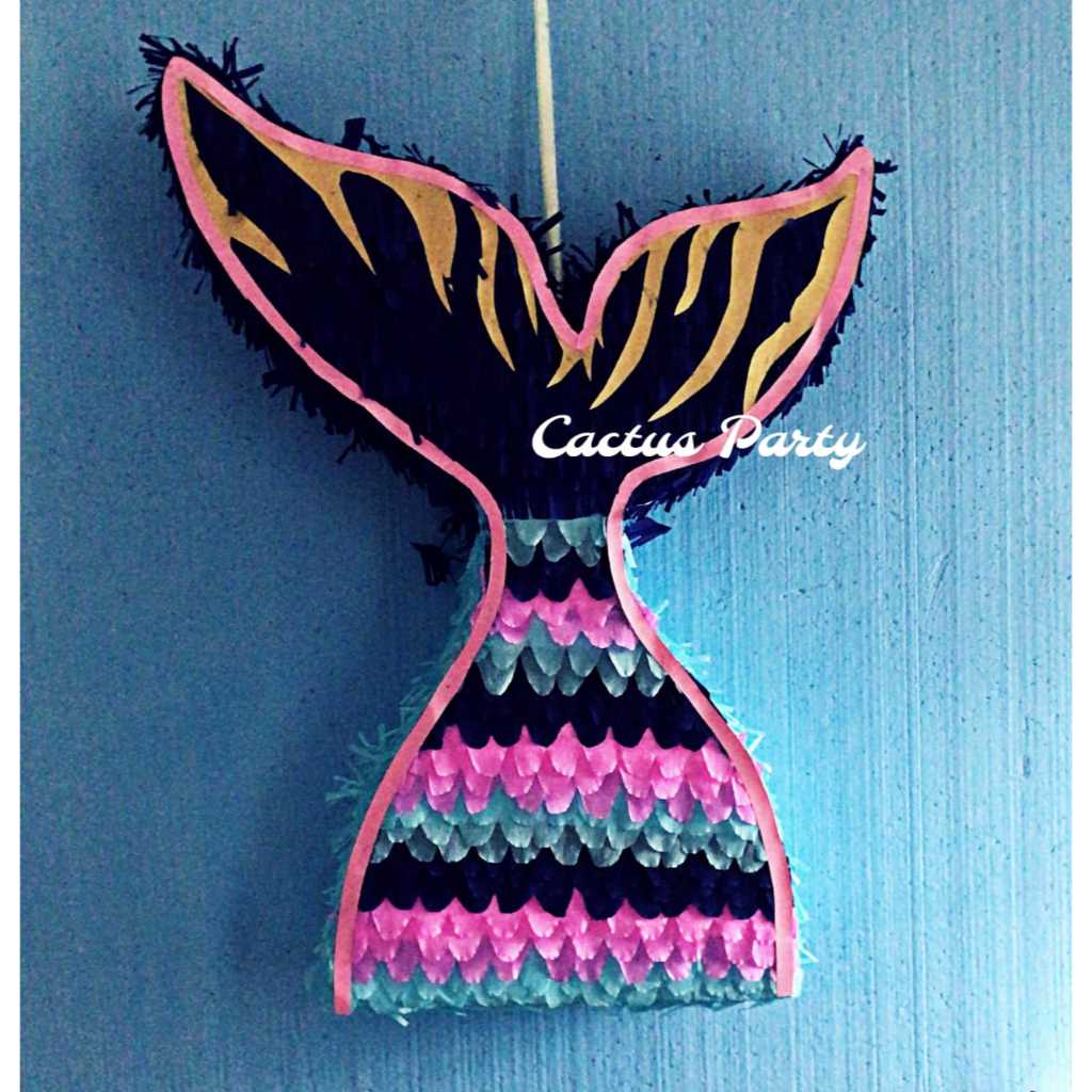 Jual Pinata Pukul Karakter Ekor Mermaid Custom / perlengkapan pesta ...