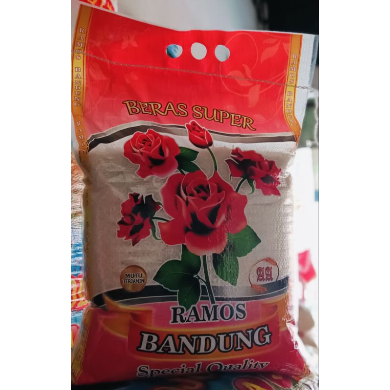 Jual beras Ramos bandung 5kg | Shopee Indonesia