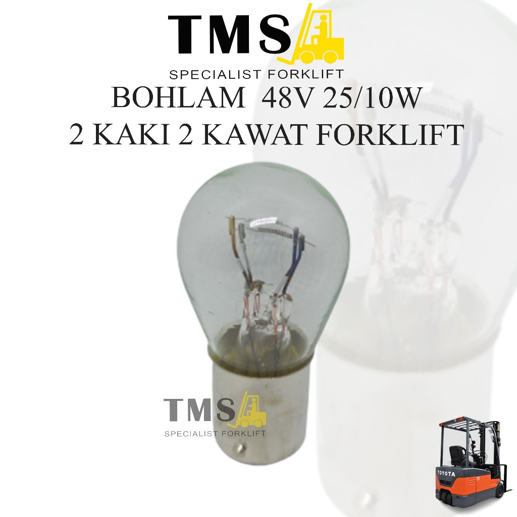 Jual Lampu Bohlam Forklift 48V (2 kaki) / Bulb Forklift 48V 2 Kaki | Shopee Indonesia