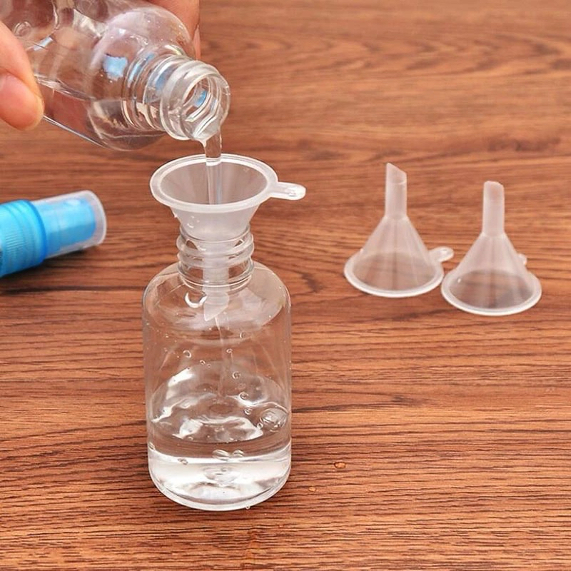 Jual Corong Mini Plastik Botol Kecil Transparan Refill Minyak Wangi ...