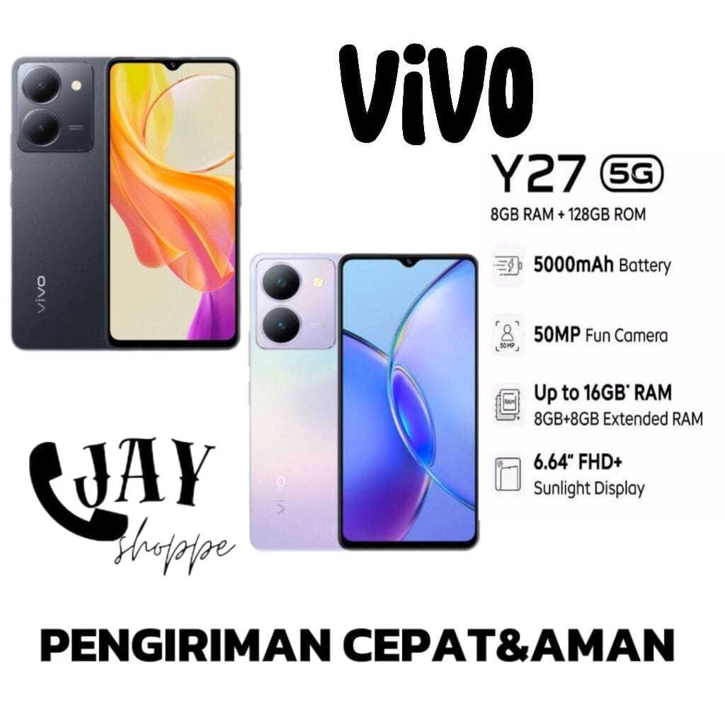 Jual Smartphone Y27 4g Ram 6 128 Gb Garansi Toko 1 Tahun Termurah Di