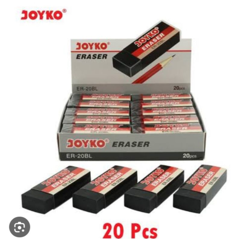 Jual penghapus/stip joyko besar hitam b20 | Shopee Indonesia