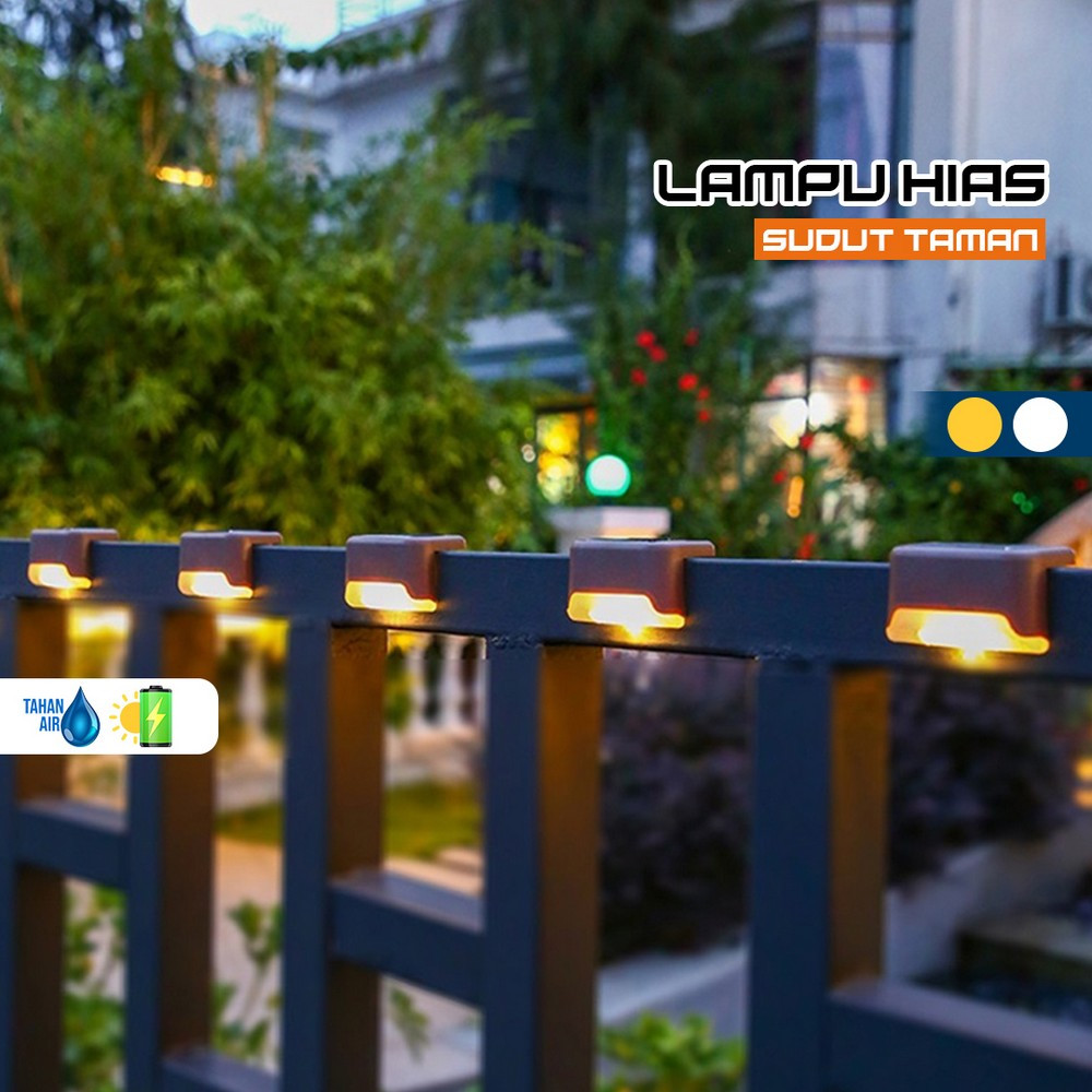 Jual Lampu Tangga Sudut Jalan Atap Tenaga Surya Panel Solar Cell ...