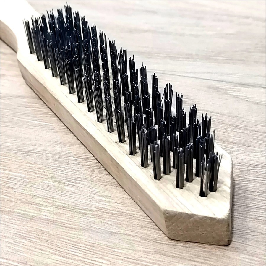 Jual Sikat Kuningan / Wire Brush / Sikat Besi Halus | Shopee Indonesia