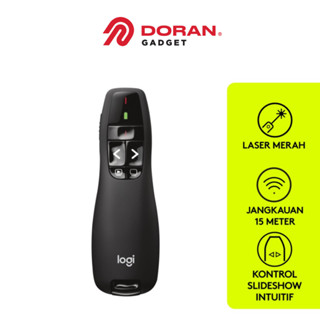 Jual Logitech R400 Remote Pointer Presentasi Wireless Laser Merah ...