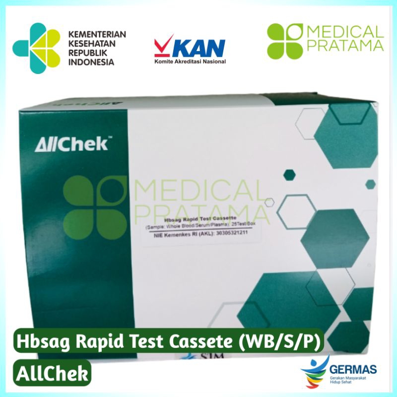 Jual HAV rapid test cassete isi 25 test merk AllChek(WB/S/P) | Shopee ...