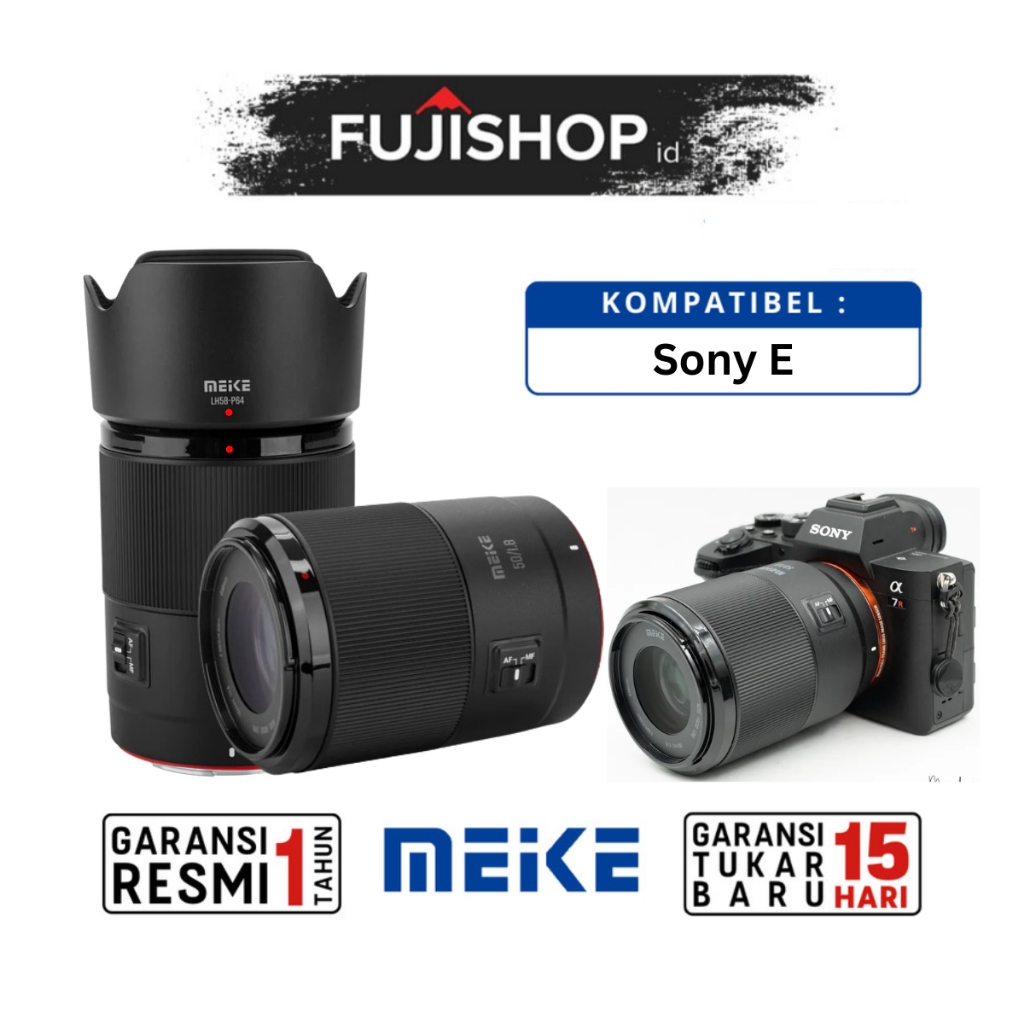 Jual Meike AF 50mm F1.8 Full Frame Auto Focus / Lensa Meike 50mm F1.8 ...