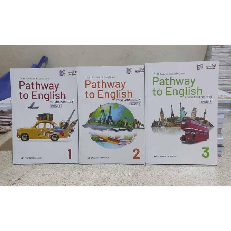 Jual ORIGINAL Buku Pathway to English For SMA/MA Grade X, XI, XII kelas 10,11,12 kurikulum ...