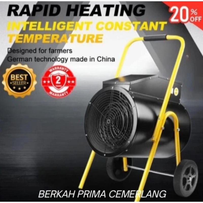 Jual Blower Pemanas Ruangan Heater 15Kw 380v Blower Pemanas Kandang ...