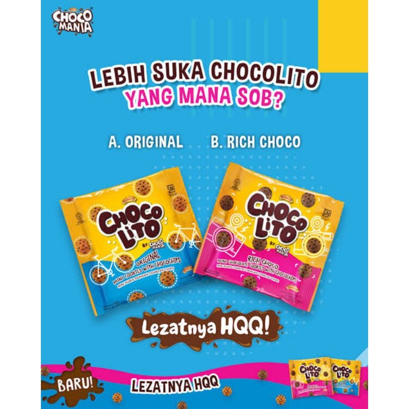 Jual [ BERKAH ] Choco Lito Renceng isi 10 18gr Original Rich Choco ...
