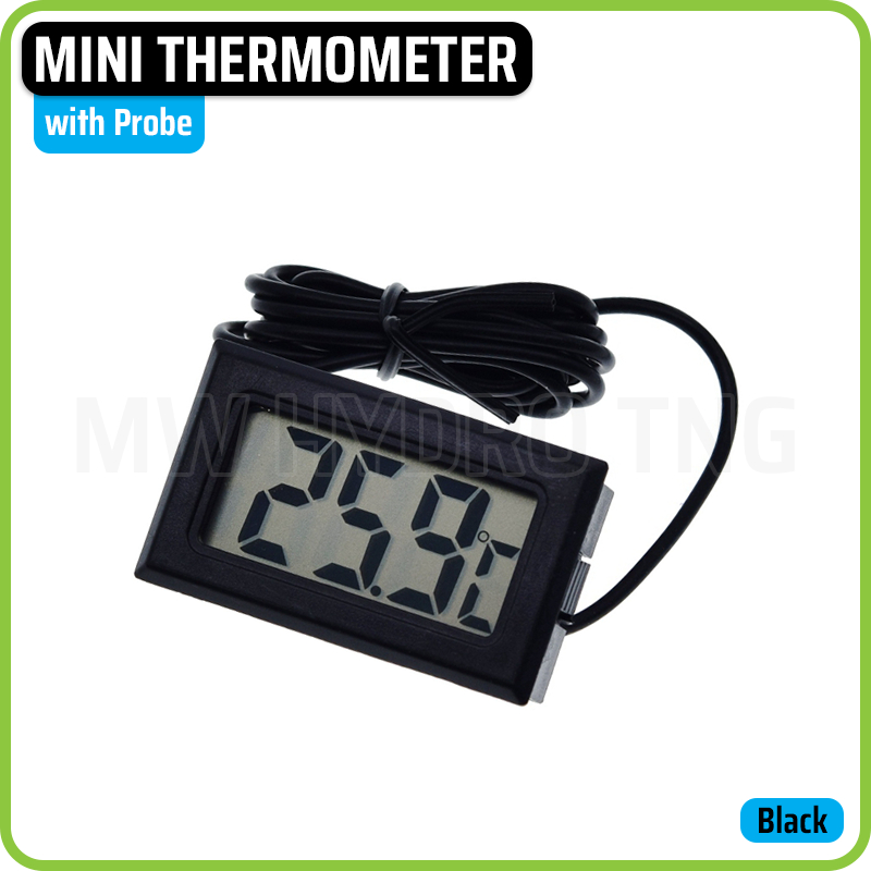Jual Mini Digital Thermometer / Termometer + Waterproof Probe /Kabel ...