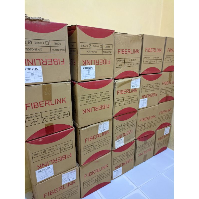Jual KABEL DROP CORE 2 CORE 3 SLING DC 2C3S KABEL FIBER OPTIK | Shopee ...