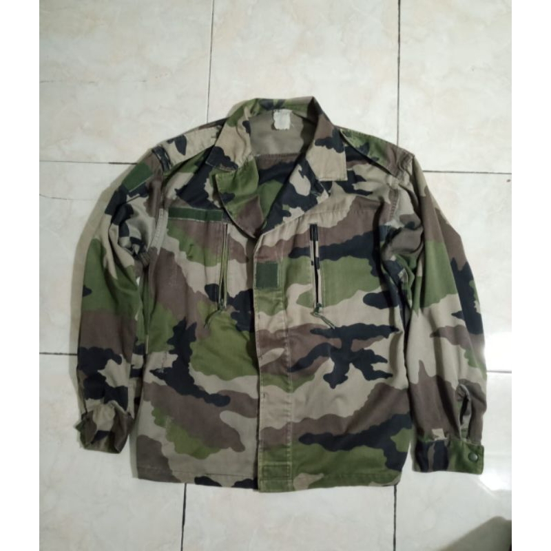 Jual french camo france armee army CCE army jacket original perancis ...