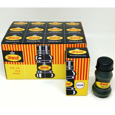 Jual ZENITH - Refil Tinta Stampel Hitam Merah Biru | Shopee Indonesia