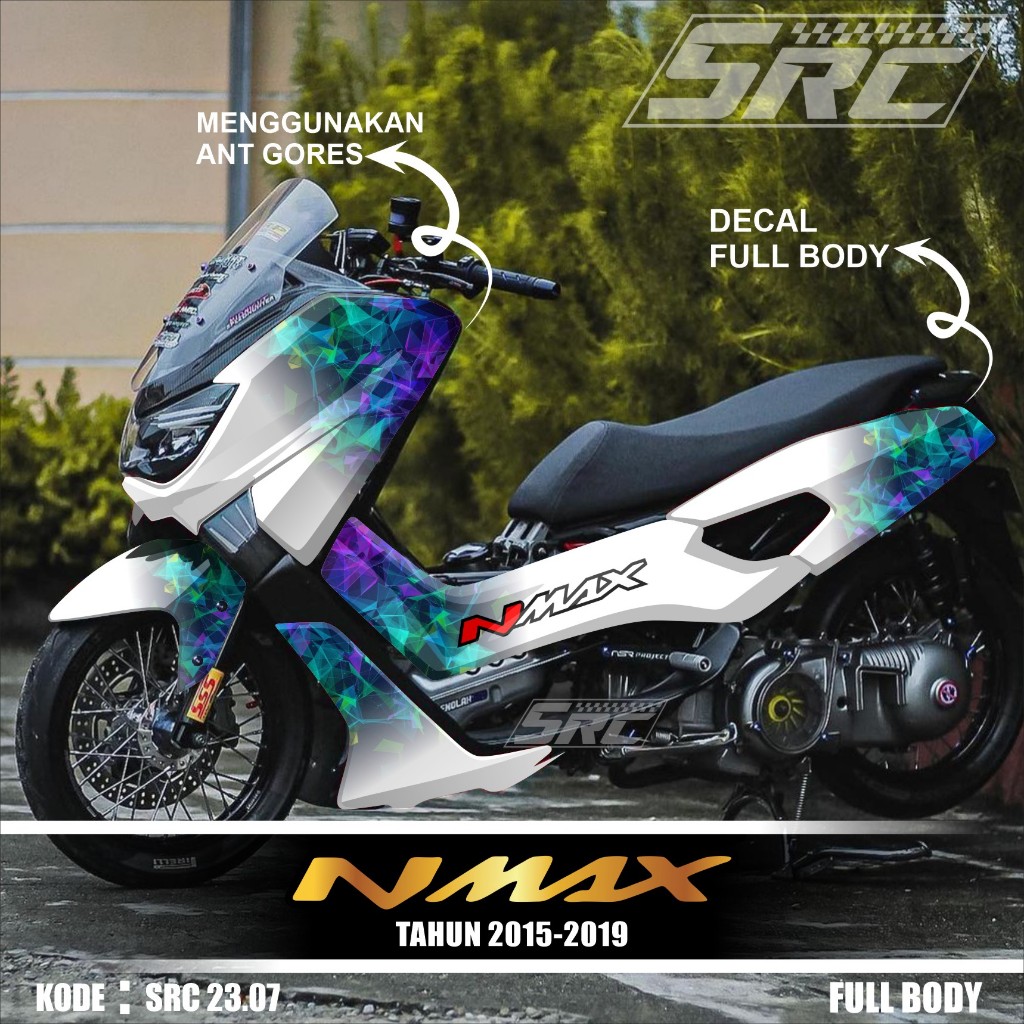 Jual COD Decal Sticker Full Body Yamaha Nmax Old Lama 2016 2017 2018 ...
