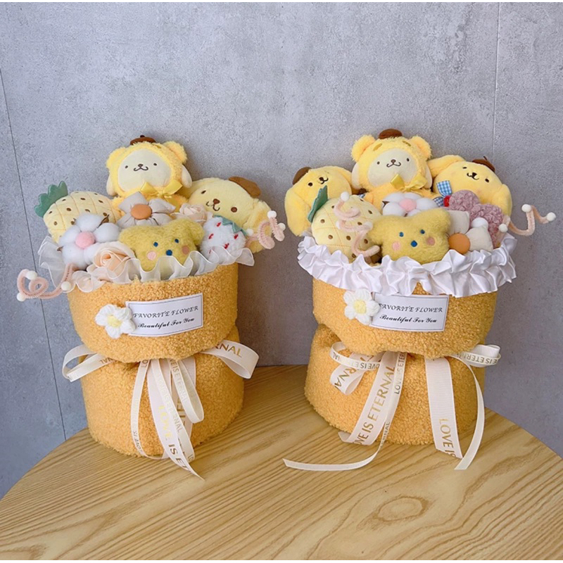 Jual BOUQUET BUNGA SANRIO POMPOMPURIN GRADUATION GIFT WISUDA IDEAS CUTE ...