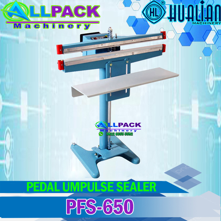 Jual Pedal Food Sealer PFS-650/10mm Mesin Sealer kemasan plastik Hualian | Shopee Indonesia