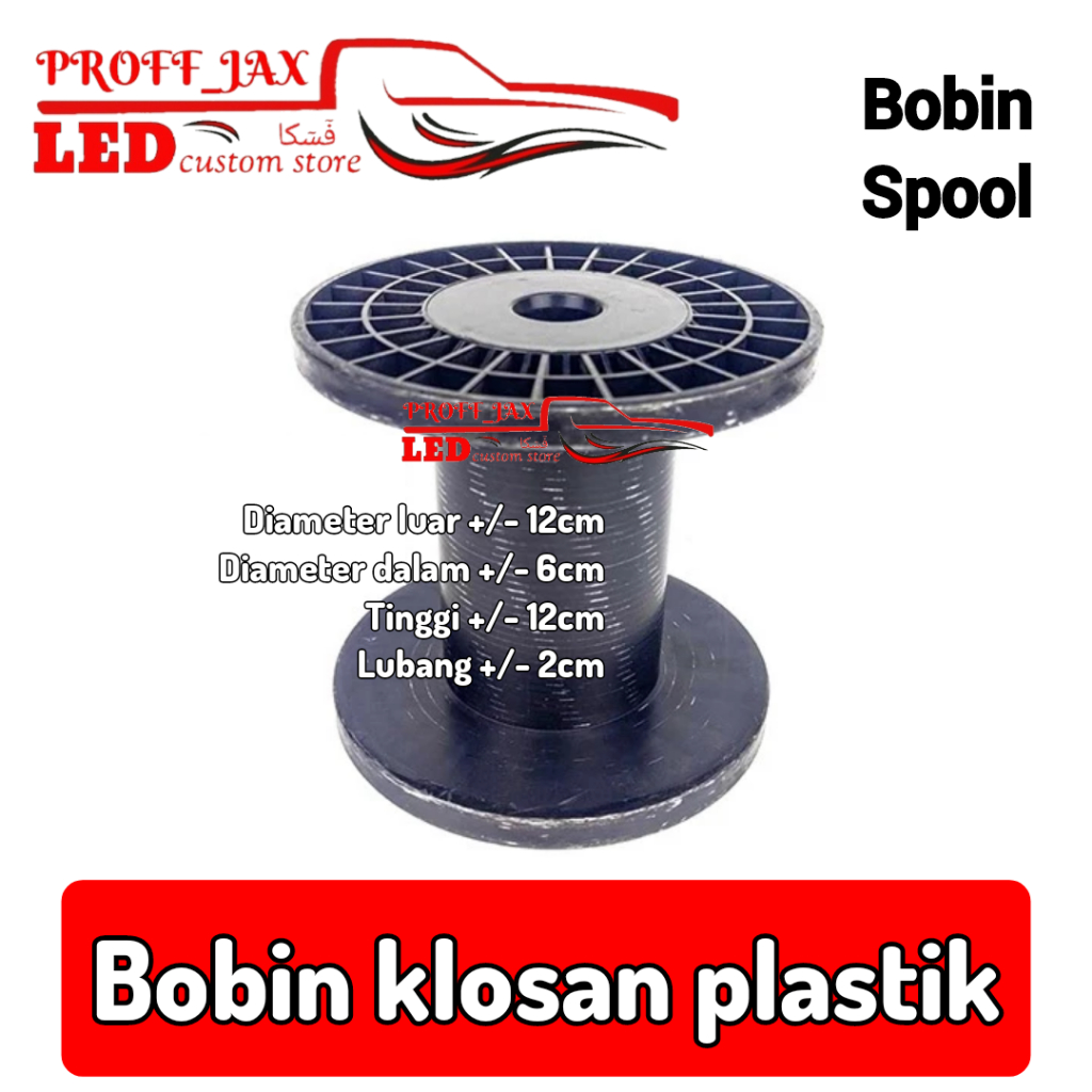 Jual Bobin klosan roll rolan plastik plastik ukuran sedang kondisi ...