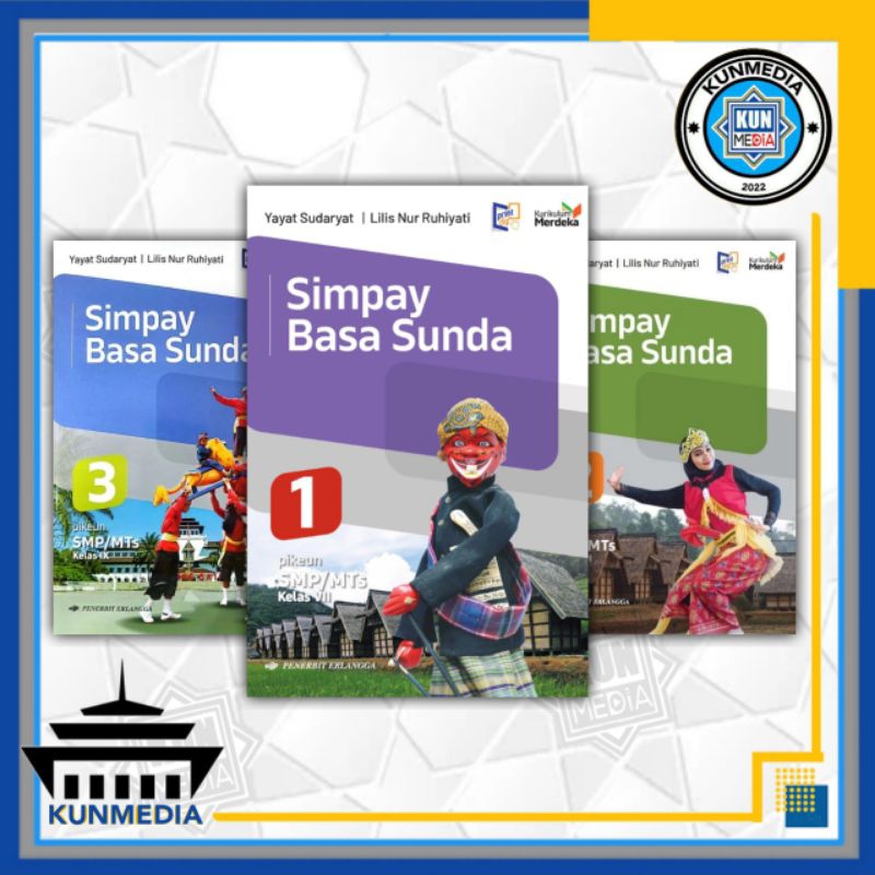Jual BUKU SIMPAY BASA SUNDA KELAS 7 8 9 SMP KURIKULUM MERDEKA ERLANGGA ...