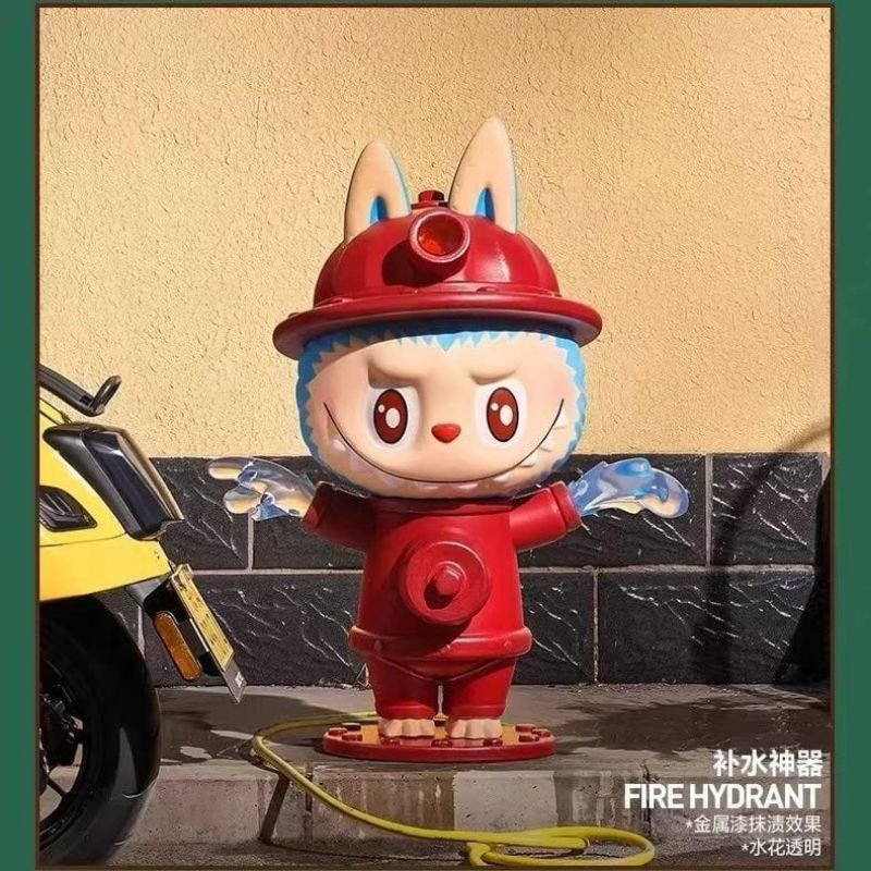 Jual Pop Mart Labubu Almost Hidden - Fire hydrant | Shopee Indonesia