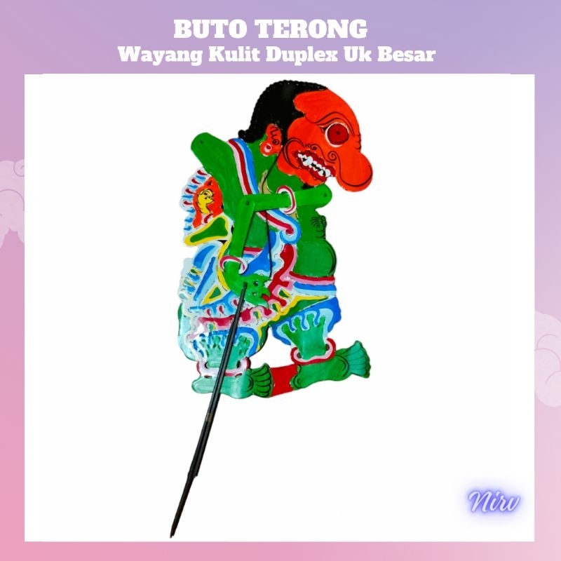 Jual Buto terong -+60cm wayang kulit kertas | Shopee Indonesia
