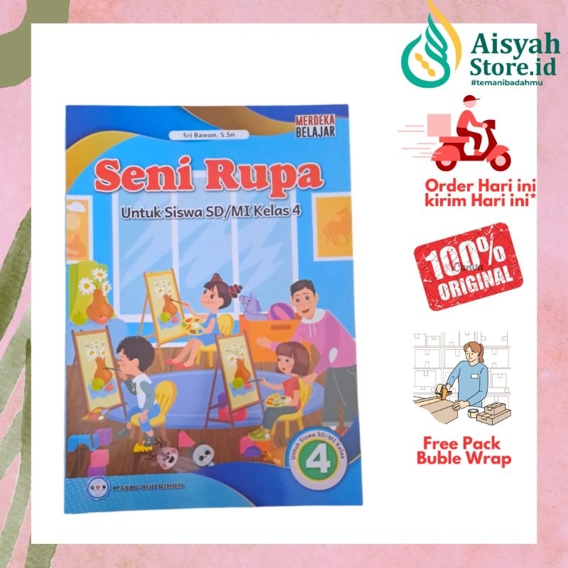 Jual Buku Seni Rupa Kelas 4 Sd Kurikulum Merdeka untuk siswa | Shopee Indonesia