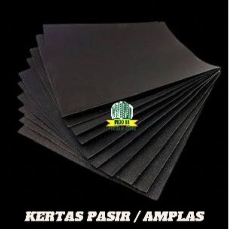Jual KERTAS PASIR EAC KW 2 # 1500 / AMPLAS KERTAS LEMBARAN BESI KAYU ...