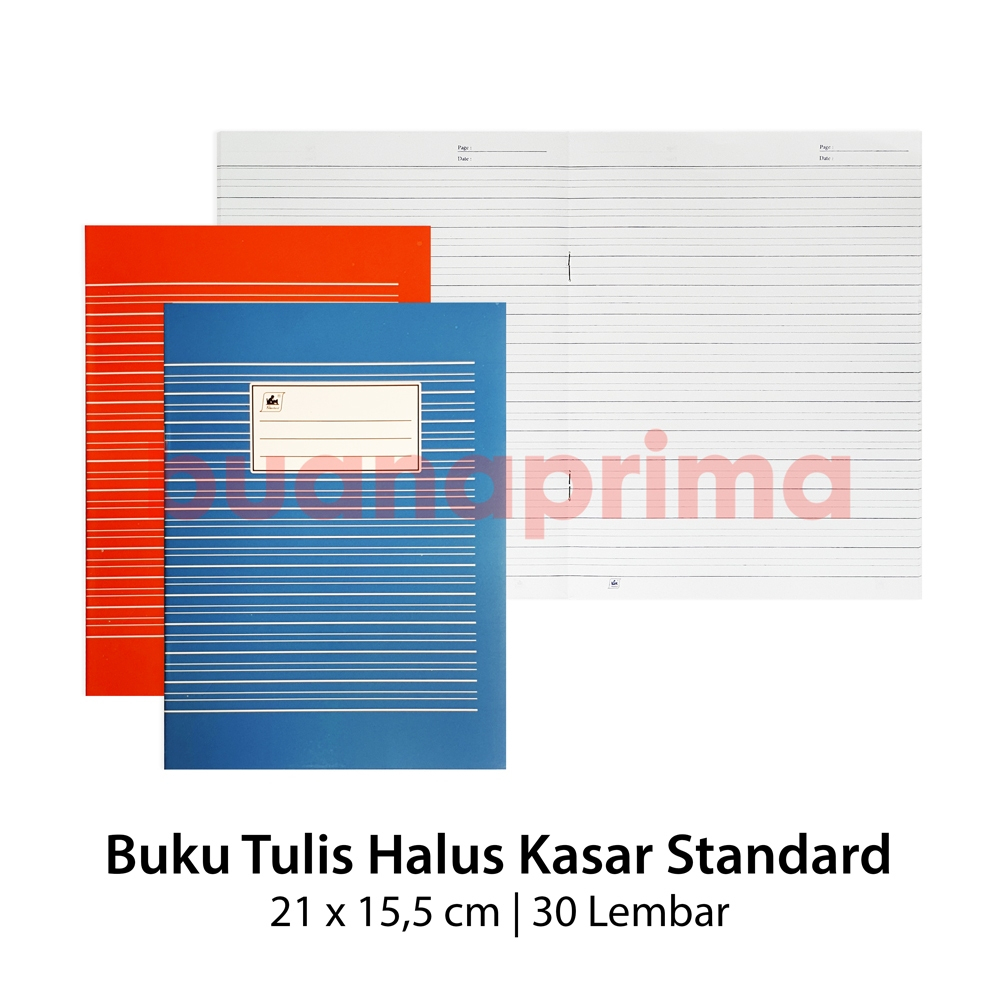 Jual Buku Tulis Halus Kasar STANDARD 30 Lembar Garis 3 Paud Notebook ...