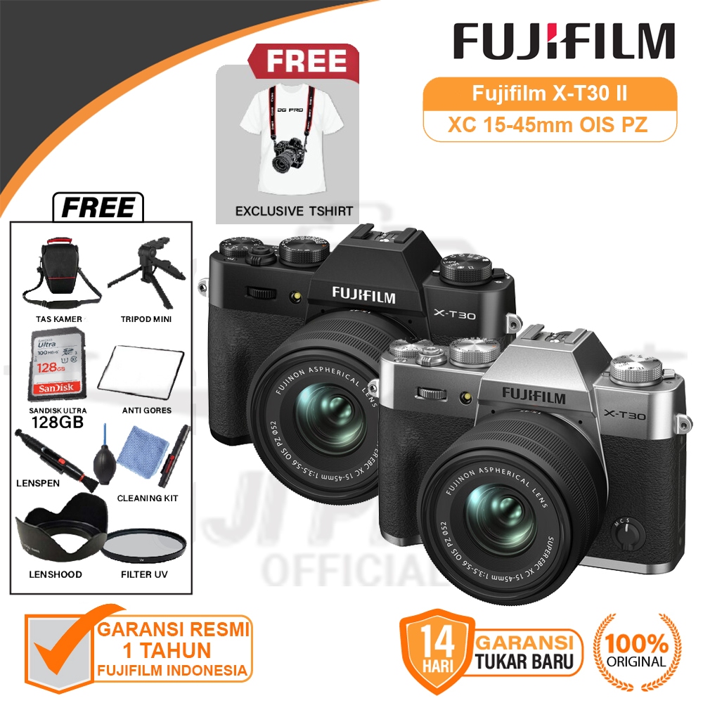 Jual Fujifilm X-T30 II Kit 15-45mm - Camera Mirrorless XT30 XT-30 Mark ...