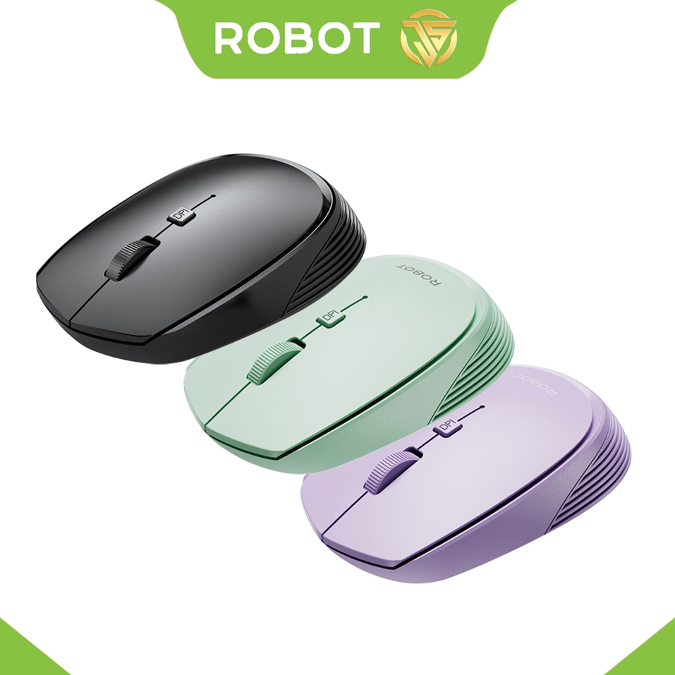 Jual Robot Mouse Wireless M205 Tanpa Kabel 1200 DPI | Shopee Indonesia