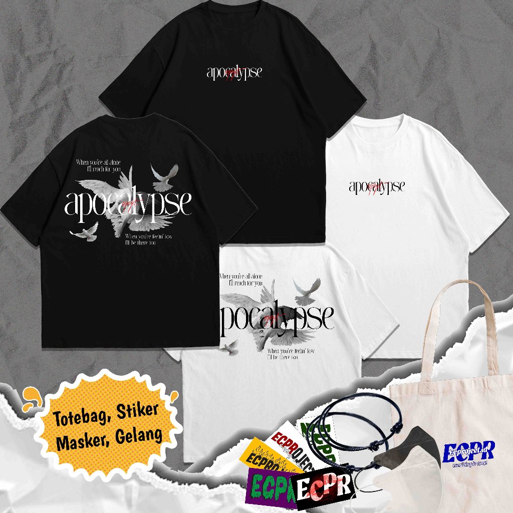 Jual [AESTHETIC VERSION 2] KAOS APOCALYPSE CAS VERSION - OVERSIZE ...