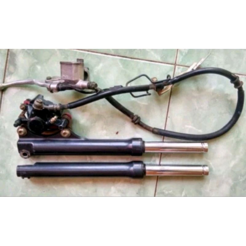 Jual Tabung shock depan cakram ful set motor Yamaha Mio j PNP Mio souL ...