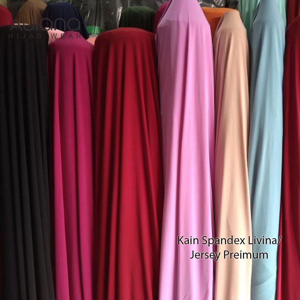 Jual KAIN JERSEY PREMIUM/SPANDEX SPANDEKS BALON LIVINA Grade A Ecer ...