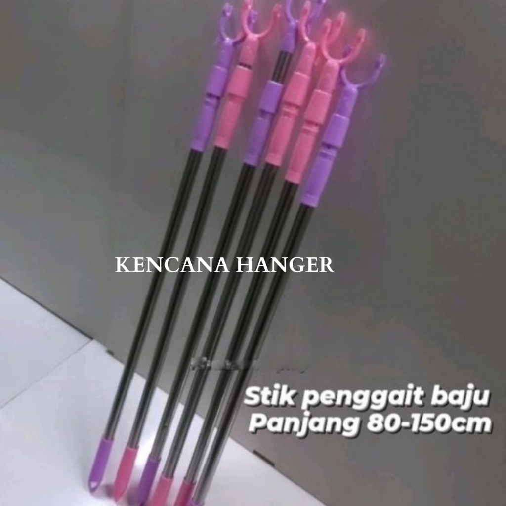 Jual Tongkat / Sodokan / Galah Hanger Gantungan Baju Display Toko ...