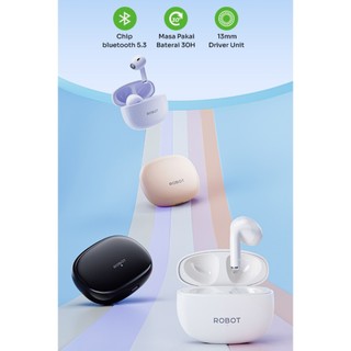 Jual Robot TWS Earphone Bluetooth T10S Airbuds Flybuds Handsfree ...