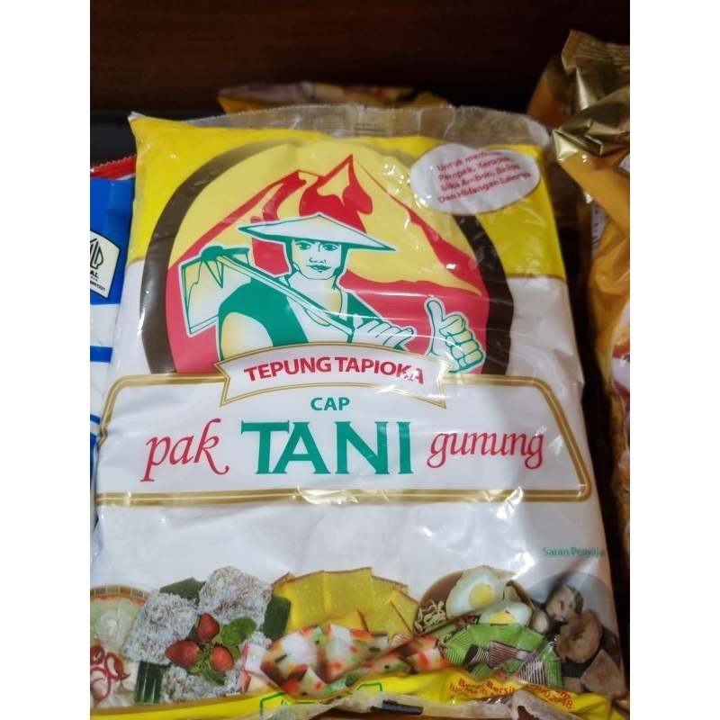 Jual TEPUNG TAPIOKA PAK TANI GUNUNG 500GR | Shopee Indonesia